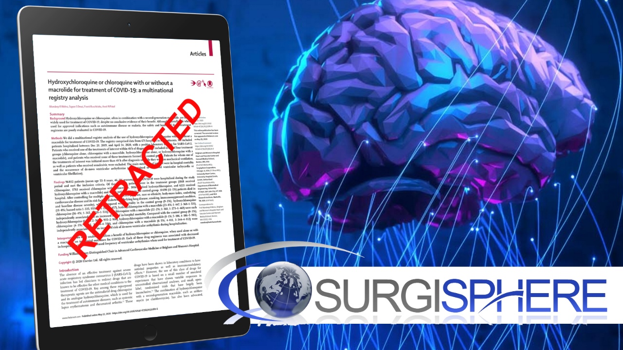 Enquête exhaustive concernant la société Surgisphere qui a fourni les ...