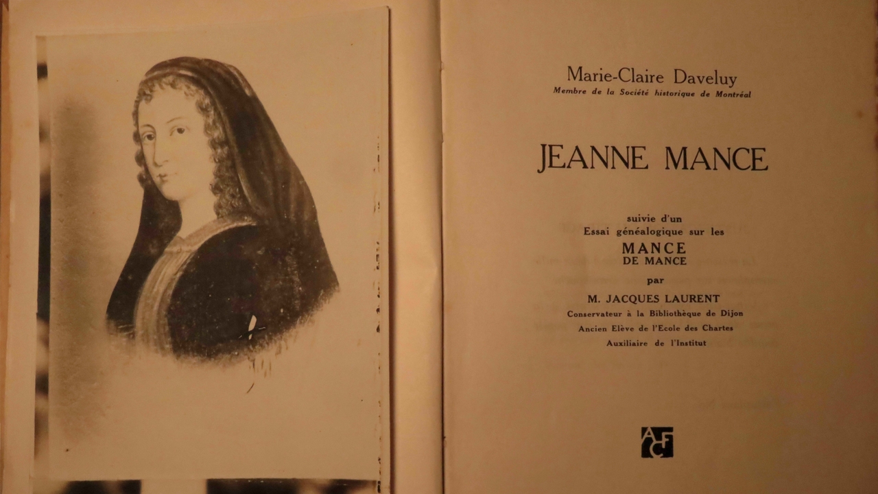 « Jeanne Mance (1606-1673), suivi d’un essai généalogique sur les Mance ...